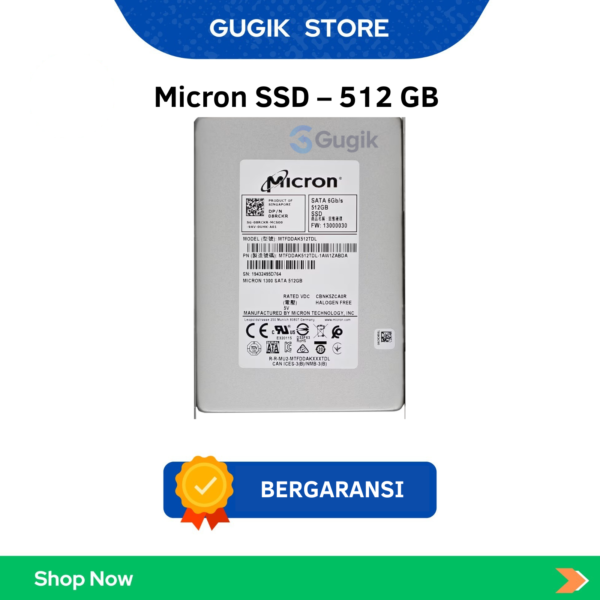 Micron SSD 512 GB 08RCKR - Gugik