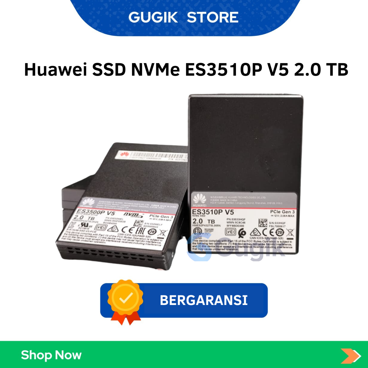Huawei SSD NVMe ES3510P V5 2.0 TB - Gugik